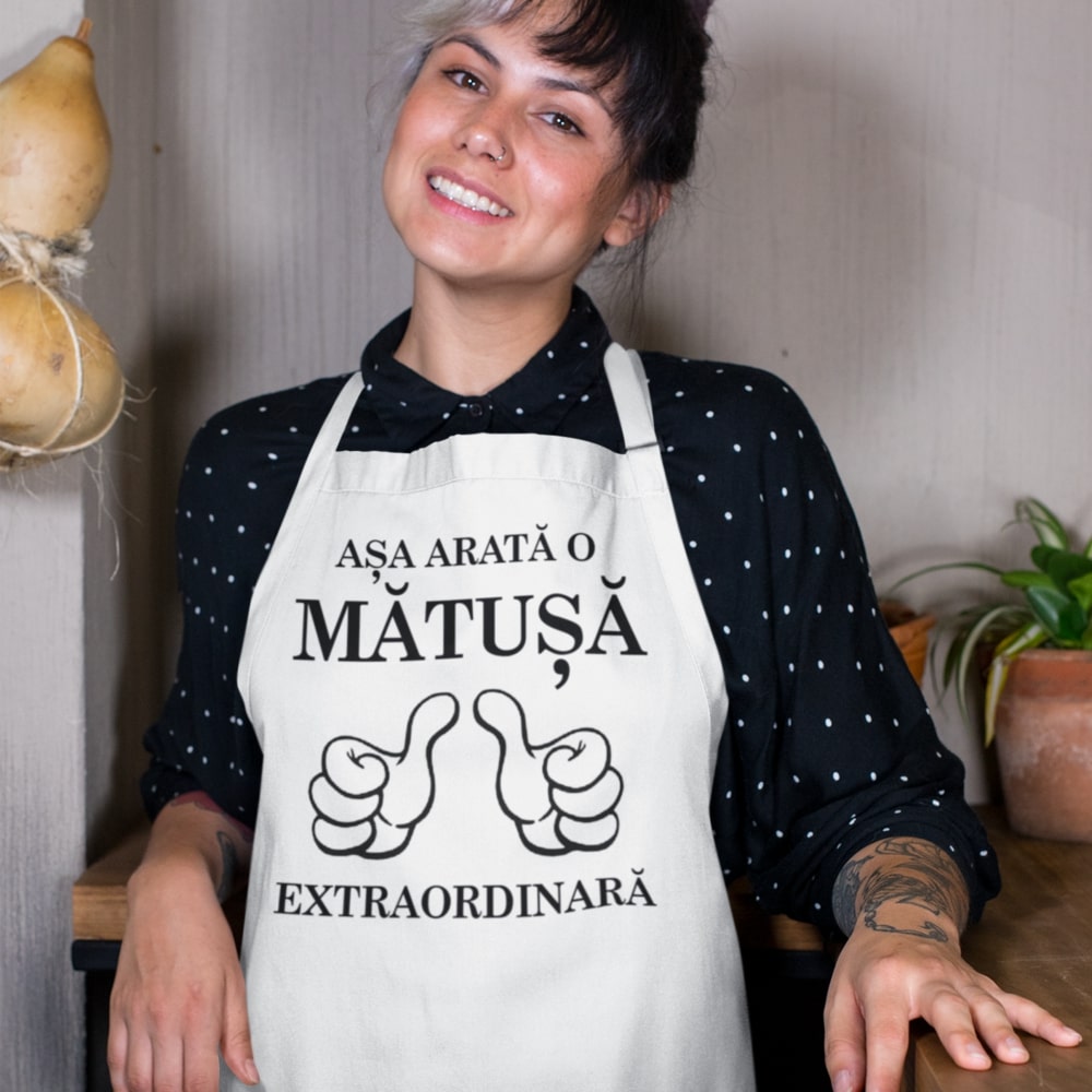 Sort personalizat cu mesaj - Asa arata o matusa extraordinara ...