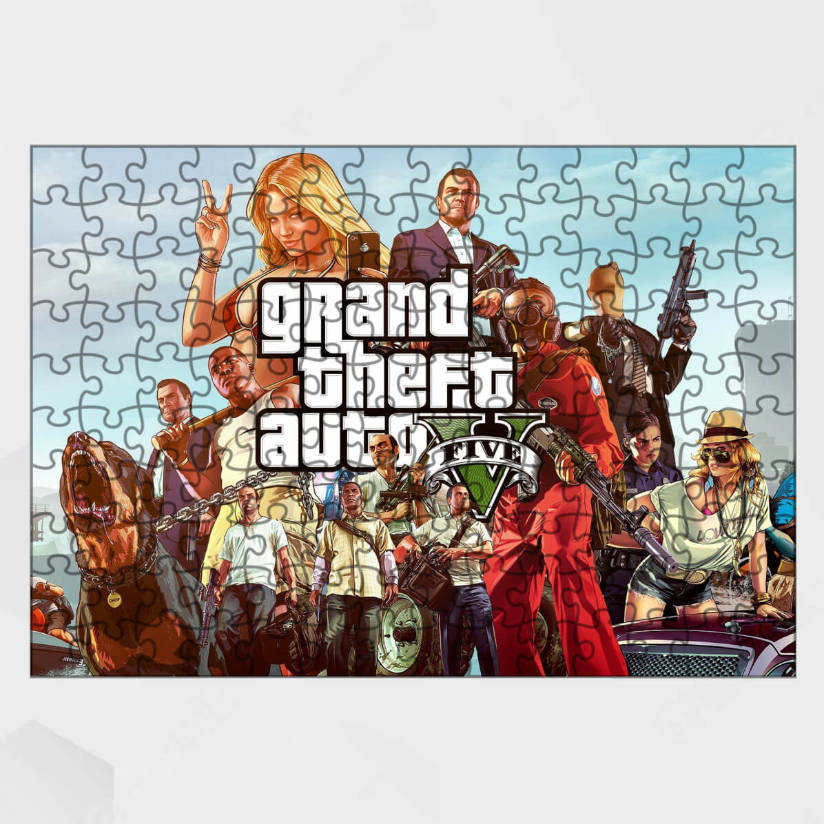 Puzzle GTA - 120 piese – Revelarta.ro